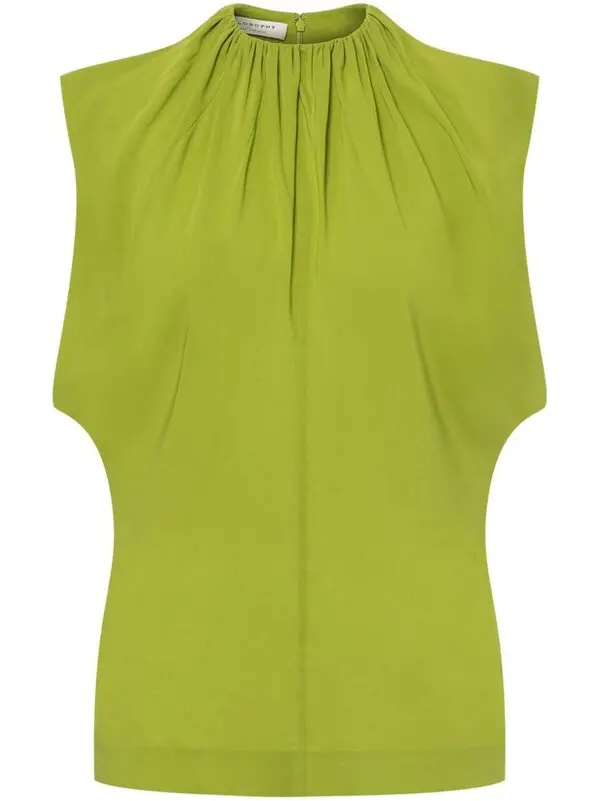 Philosophy Di Lorenzo Serafini Draped Sleeveless Top