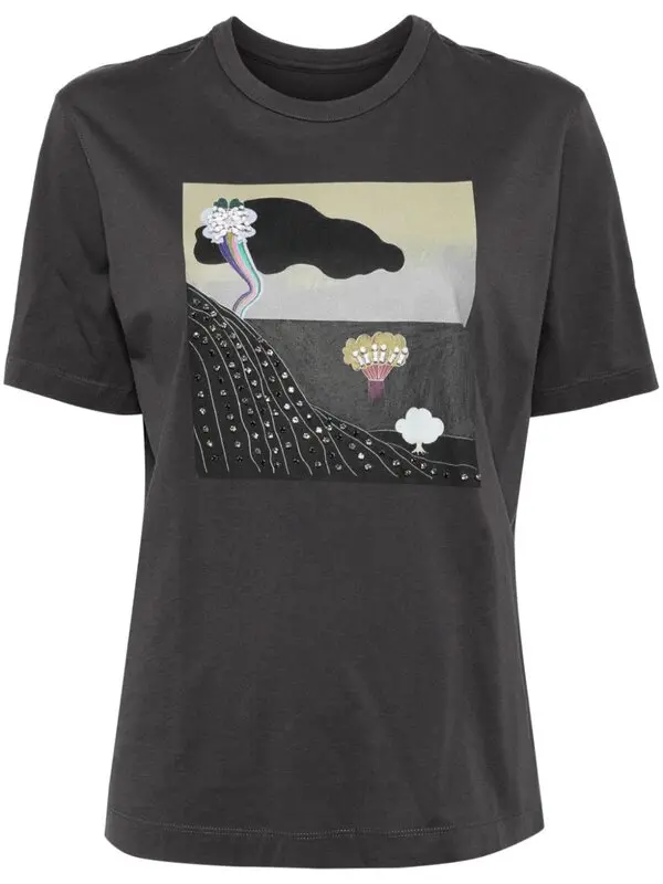 JNBY Printed Short-sleeve T-shirt