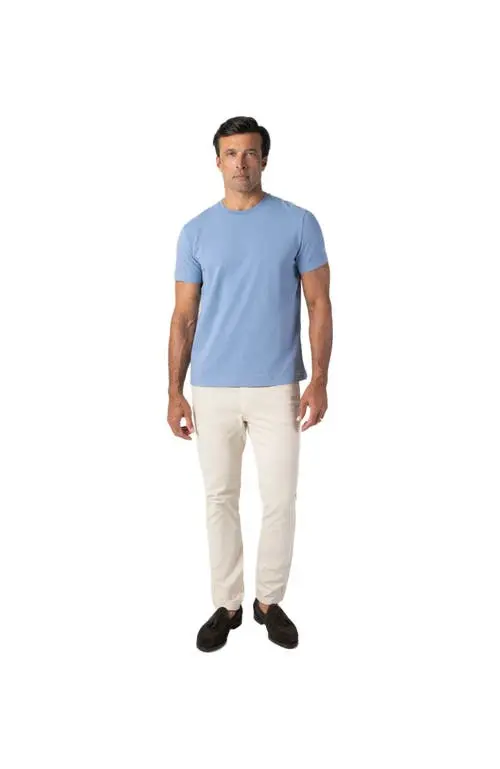 Robert Talbott Dean Stretch Jersey Tee - Legacy Blue