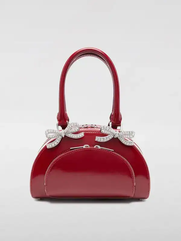 self portrait バッグ Self-Portrait Mini Bag - Violet | Editorialist