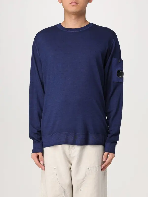 C.P. COMPANY Pullover Sweater - Blue