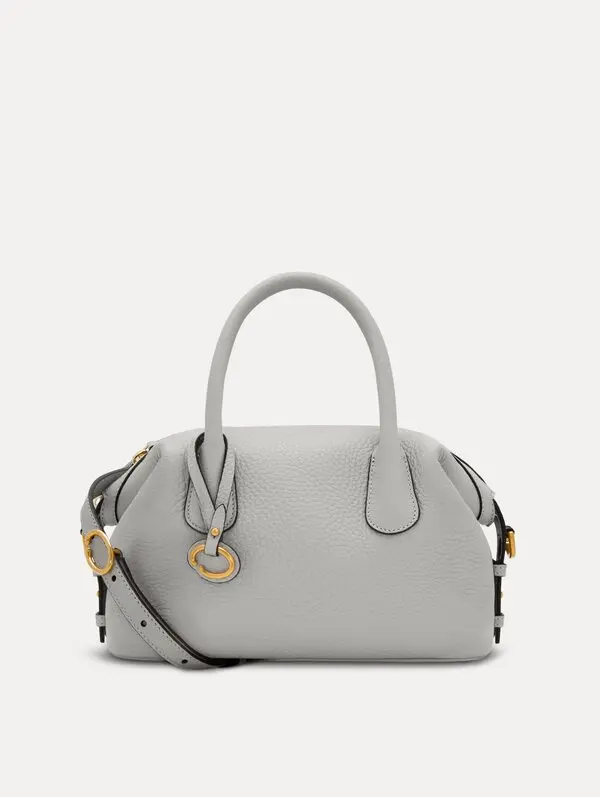 Oscar De La Renta The Mini Dahlia Duffle - Grey