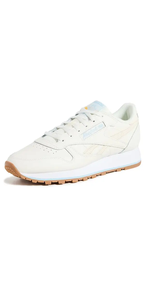 REEBOK Classic Leather Sneakers - Chalk/chalk/soft Blue