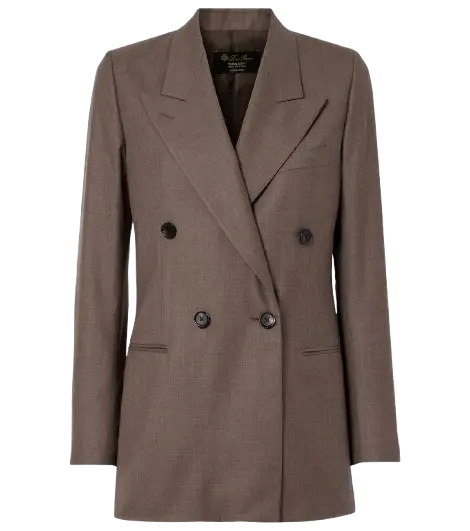 Loro Piana Aurora Virgin Wool Blazer - Brown