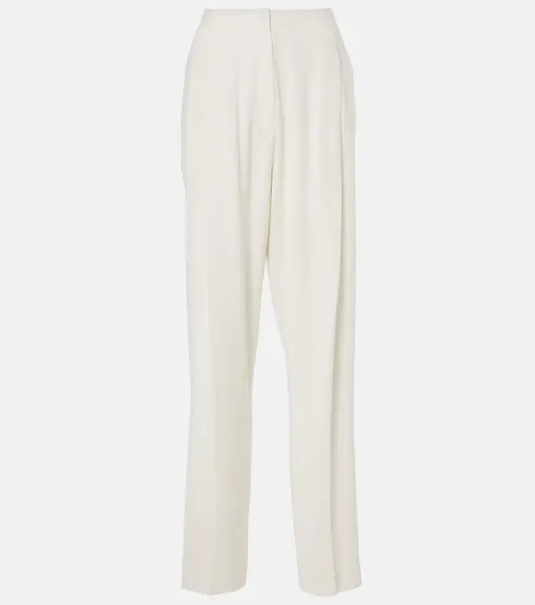 Tove Emery Slim Trousers - White