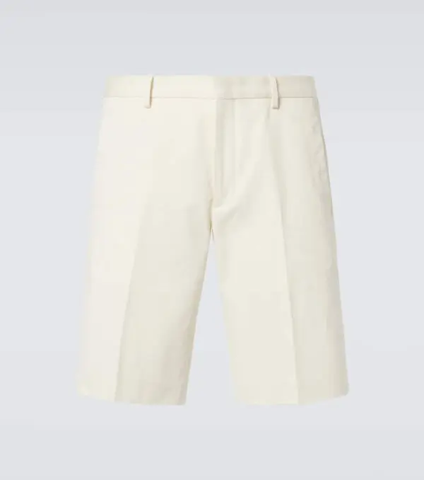 Loro Piana Fillmore Bermuda Shorts - White