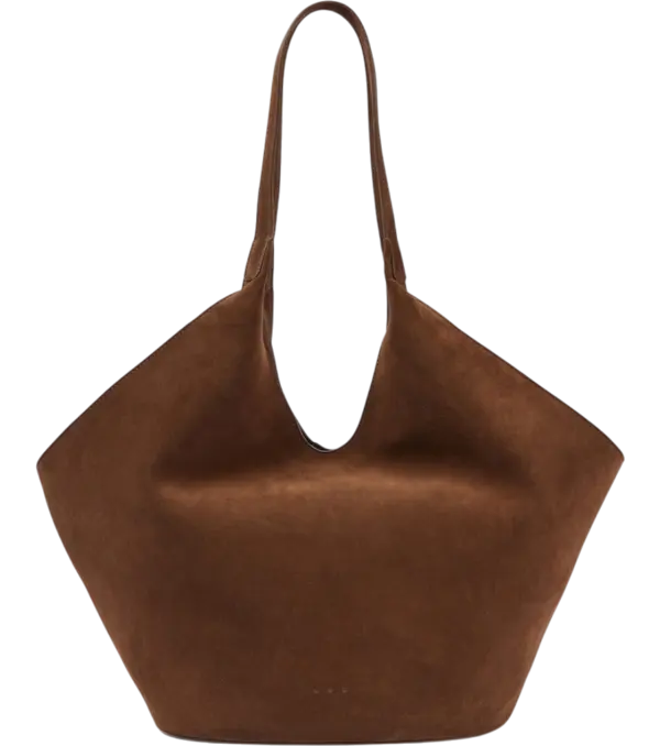 AESTHER EKME Phantom Large Suede Tote Bag - Brown