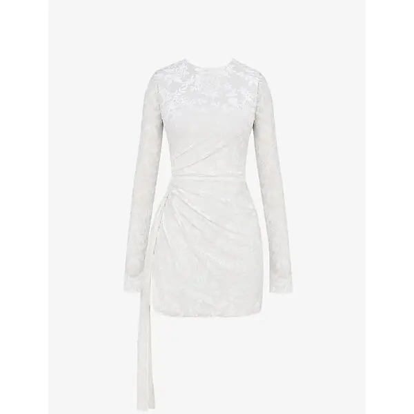 MISTRESS ROCKS Stretch-woven Cut-out Mini Dress