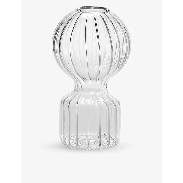 SERAX Iki Doll Rounded Borosilicate-glass Vase 13.5cm