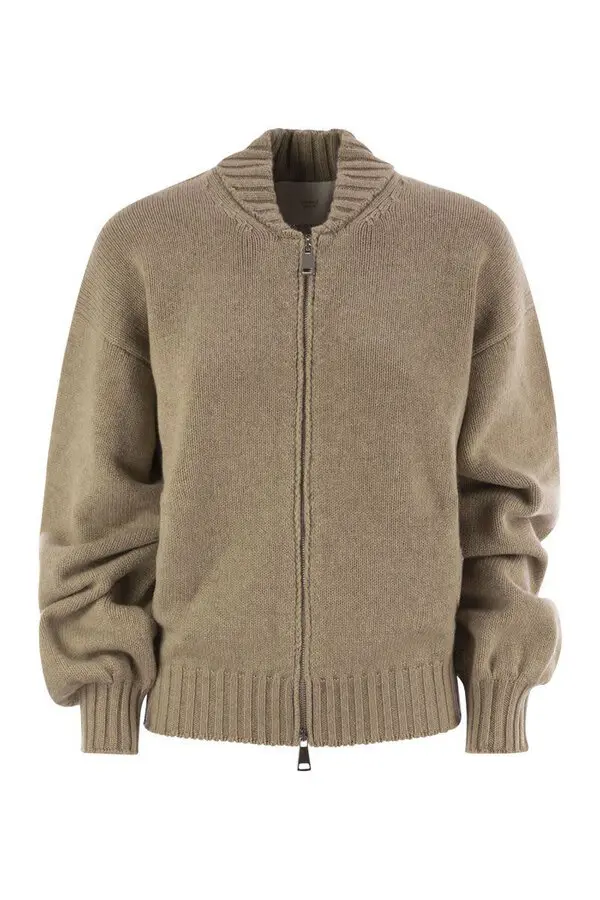 VANISÉ Wool And Cashmere Cardigan