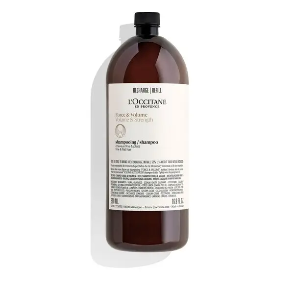 L'OCCITANE Volume & Strength Shampoo Refill 16.9 Fl Oz