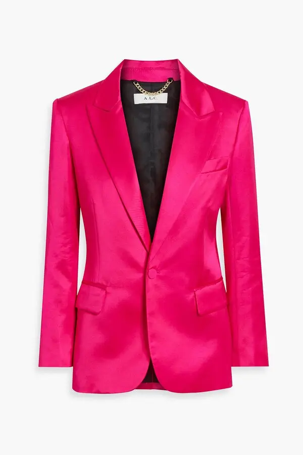 A.L.C. Davin Ii Satin Blazer