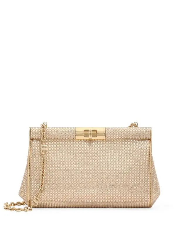 Dolce & Gabbana Small Marlene Shoulder Bag - Neutrals