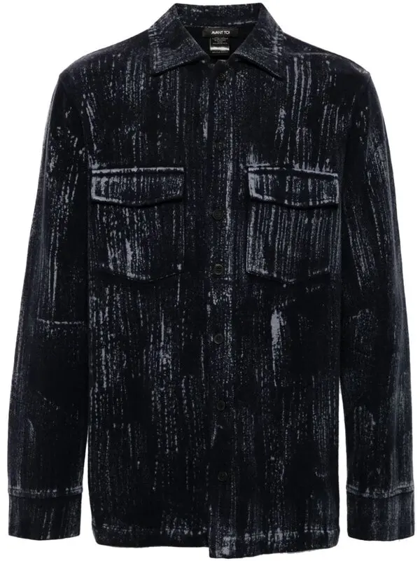 Avant Toi Felted Shirt