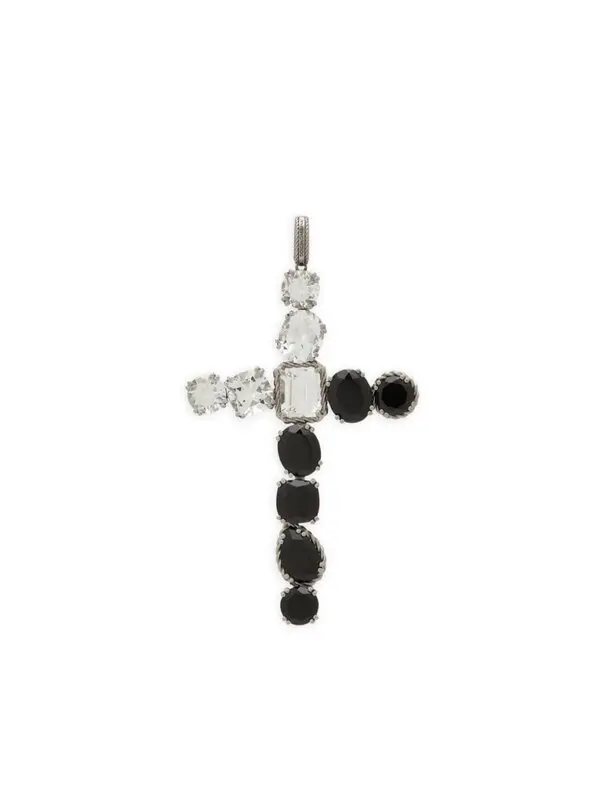 Dolce & Gabbana 18k Gold Topaz And Spinel Pendant