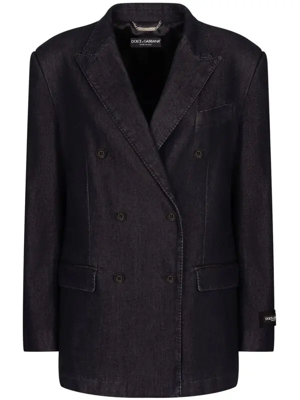 Dolce & Gabbana Double-breasted Jacket - Black