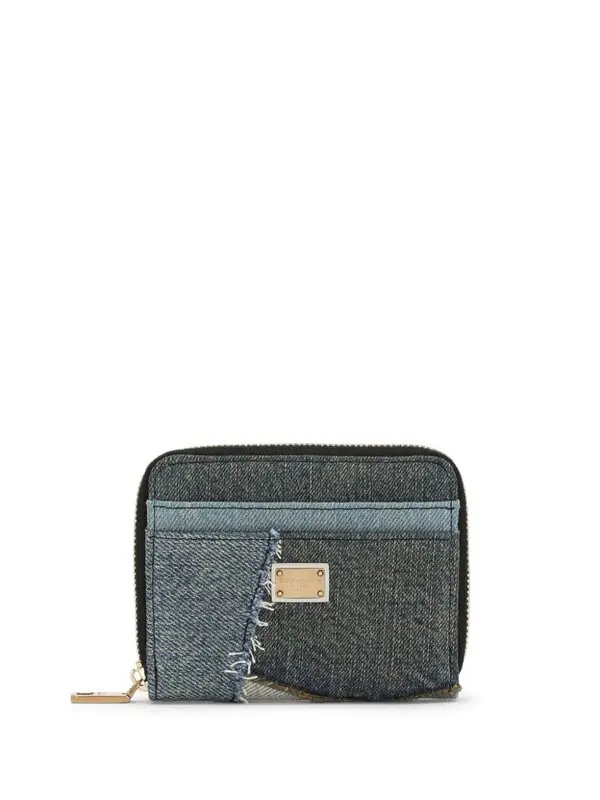 Dolce & Gabbana Logo-plaque Patchwork Wallet