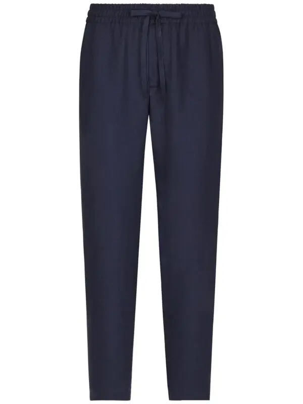 Dolce & Gabbana Linen Track Pants
