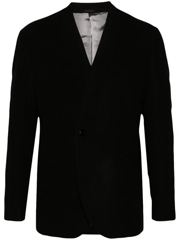 Giorgio Armani Virgin Wool Double-breasted Blazer