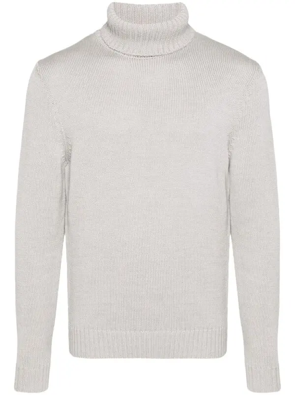ZANONE Virgin Wool Sweater - Grey