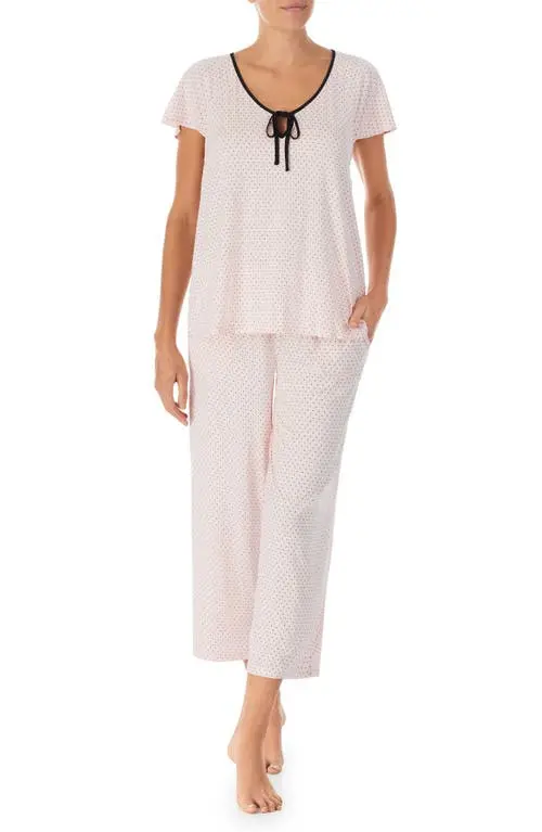 Kate Spade New York Print Crop Pajamas - Pk Print