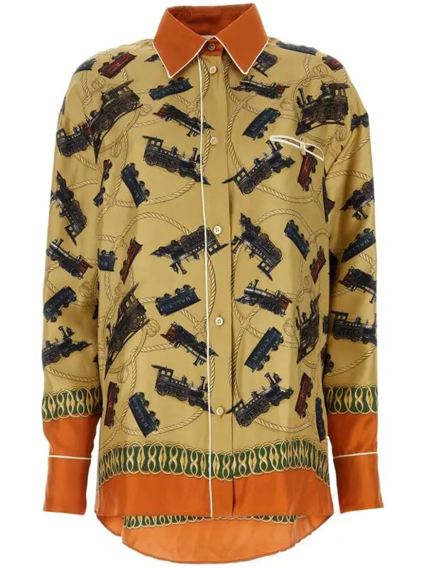Bally Graphic-print Oversized Shirt