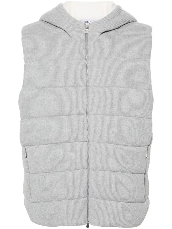 D4.0 Ribbed Knit Gilet