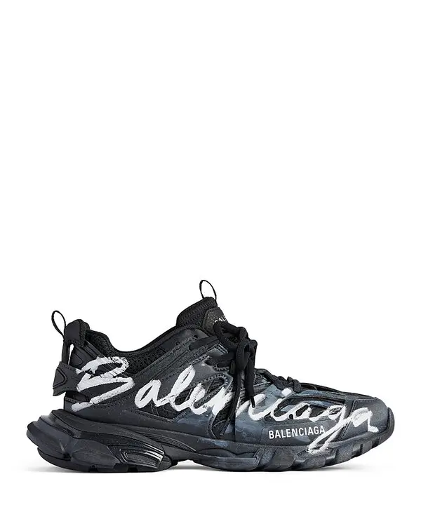 Balenciaga Track Sneakers - Black/ecru