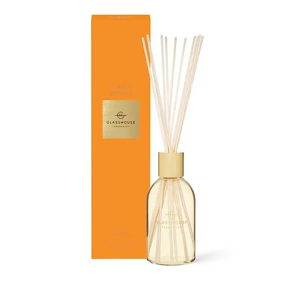 GLASSHOUSE FRAGRANCES Glasshouse Fragrance St. Barts Bronze Reed Diffuser 8.4 Fl. Oz