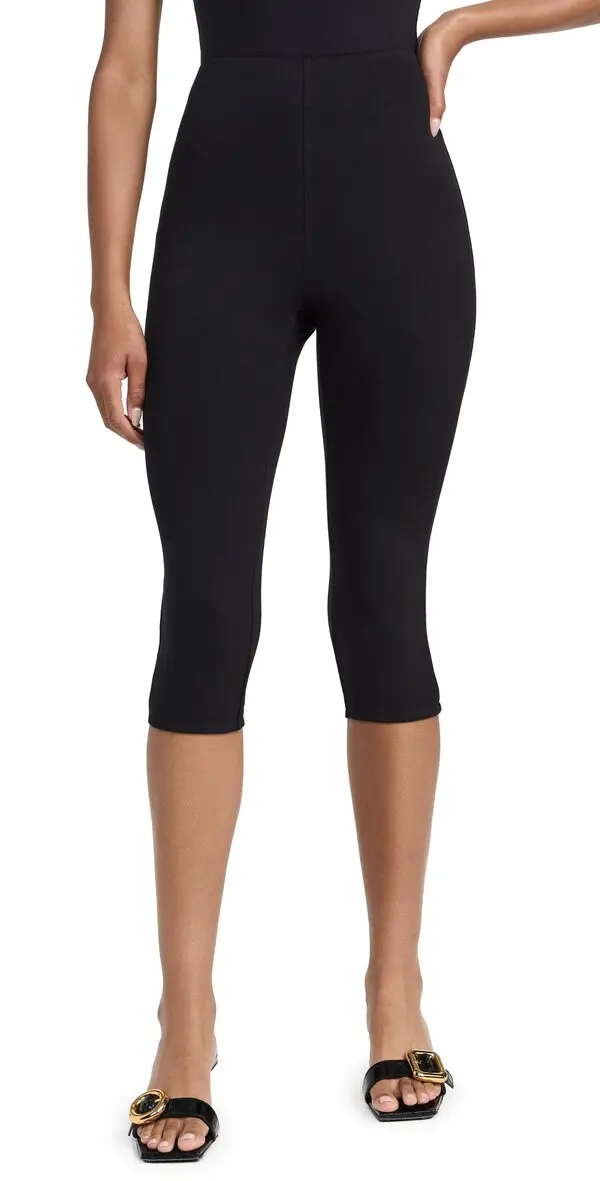 AFRM Ettie Capri Pants - Noir