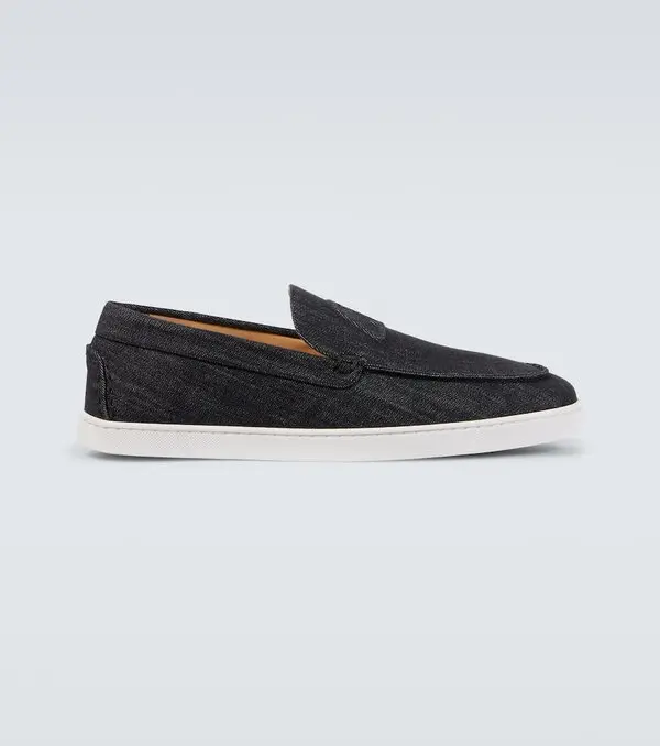 CHRISTIAN LOUBOUTIN Varsiboat Loafers - Black