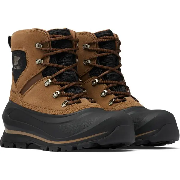 Sorel Buxton Lace-up Waterproof Snow Boots - Delta/black