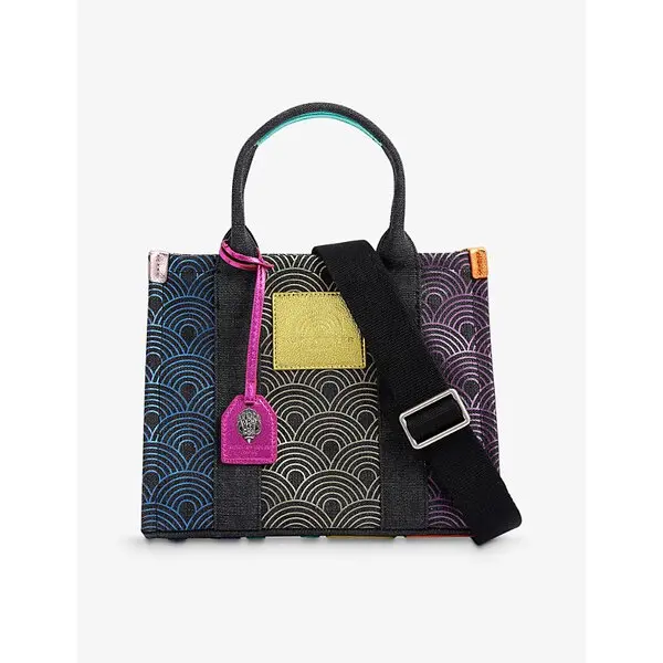 Kurt Geiger Mini Southbank Canvas Tote Bag