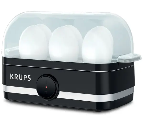 KRUPS Simply Electric 6-egg Cooker With Accesso Ries