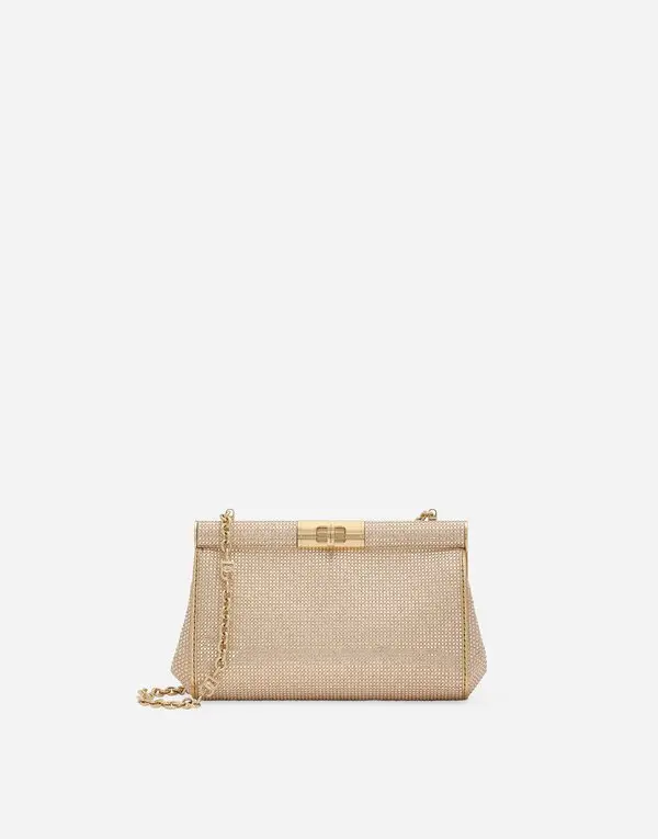 Dolce & Gabbana Small Marlene Shoulder Bag - Beige
