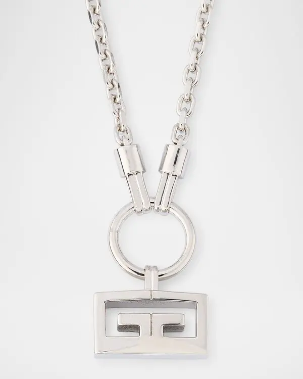 Givenchy 2g Pendant Necklace - Silver