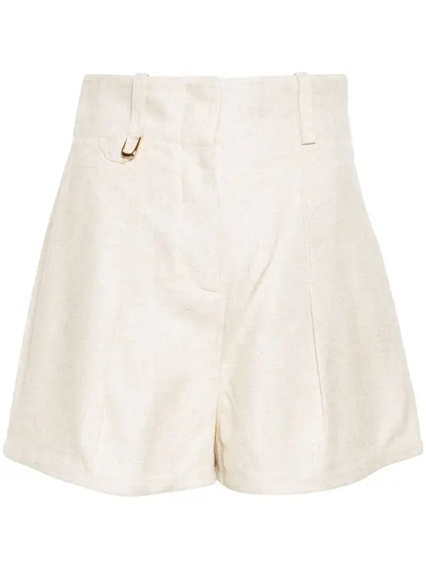 Jacquemus Le Short Bari - Neutrals