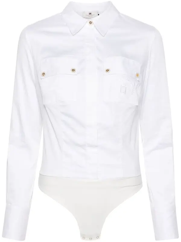 Elisabetta Franchi Embroidered Logo Body
