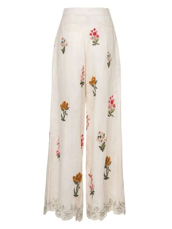 Agua Bendita Pinon Prada Trousers - White