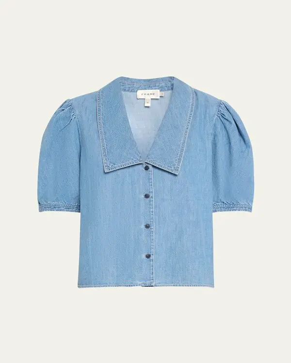 FRAME Sailor Blouse - Starlet