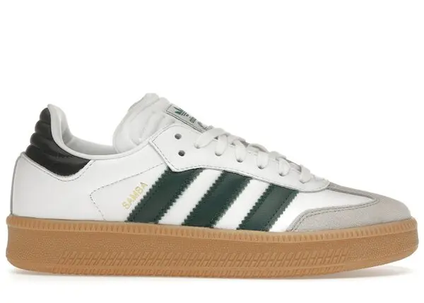 Adidas Samba Xlg Sneakers - Cloud White/collegiate Green/pantone