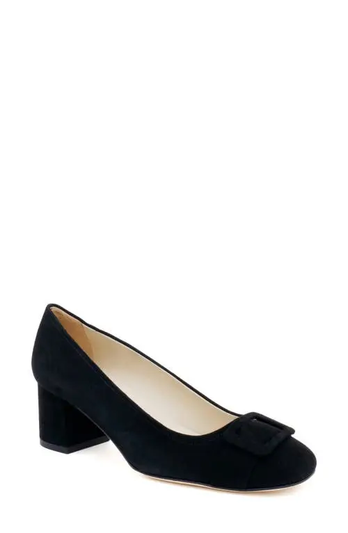 AMALFI BY RANGONI Baccio Pump - Black Cashmere
