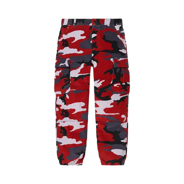 Supreme X Nike Arc Corduroy Cargo Pant - Red
