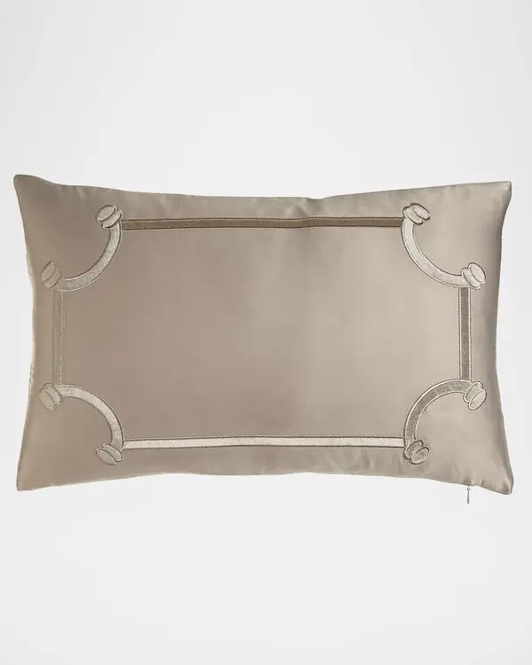LILI ALESSANDRA Vendome Small Rectangle Pillow - Fawn (taupe)