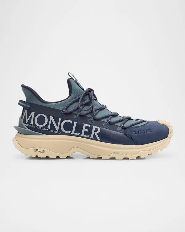 Moncler Trailgrip Lite 2 Low-top Sneakers - Blue Mirage