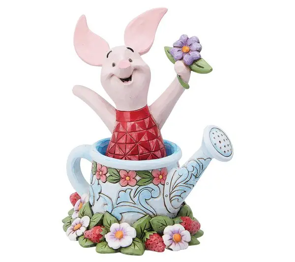 ENESCO Disney Traditions Piglet In Watering Can