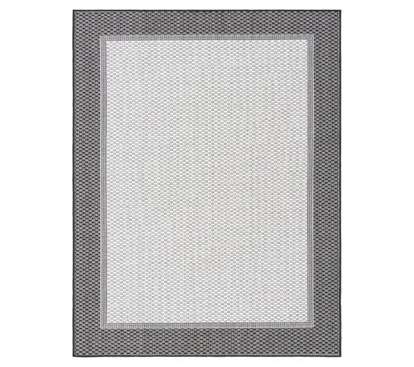 MARTHA STEWART In/outdoor Charcoal 8' X 10' Rug