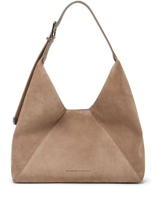 Brunello Cucinelli Suede Tote Bag