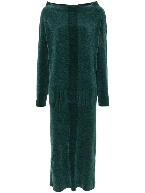 Patrizia Pepe Logo-charm Midi Dress