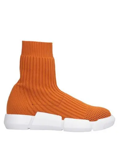 Elena Iachi Knitted Sock Sneakers - Brown